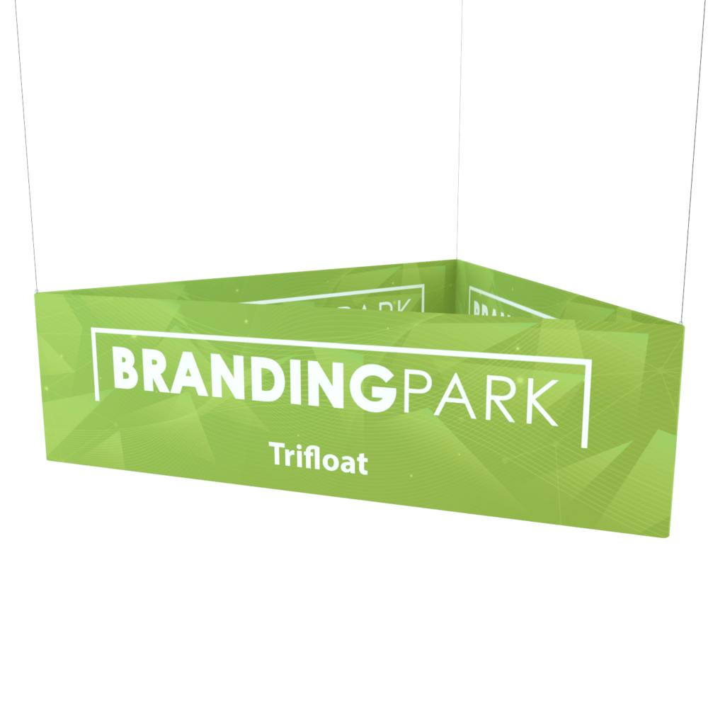 Hanging banners – Branding Park